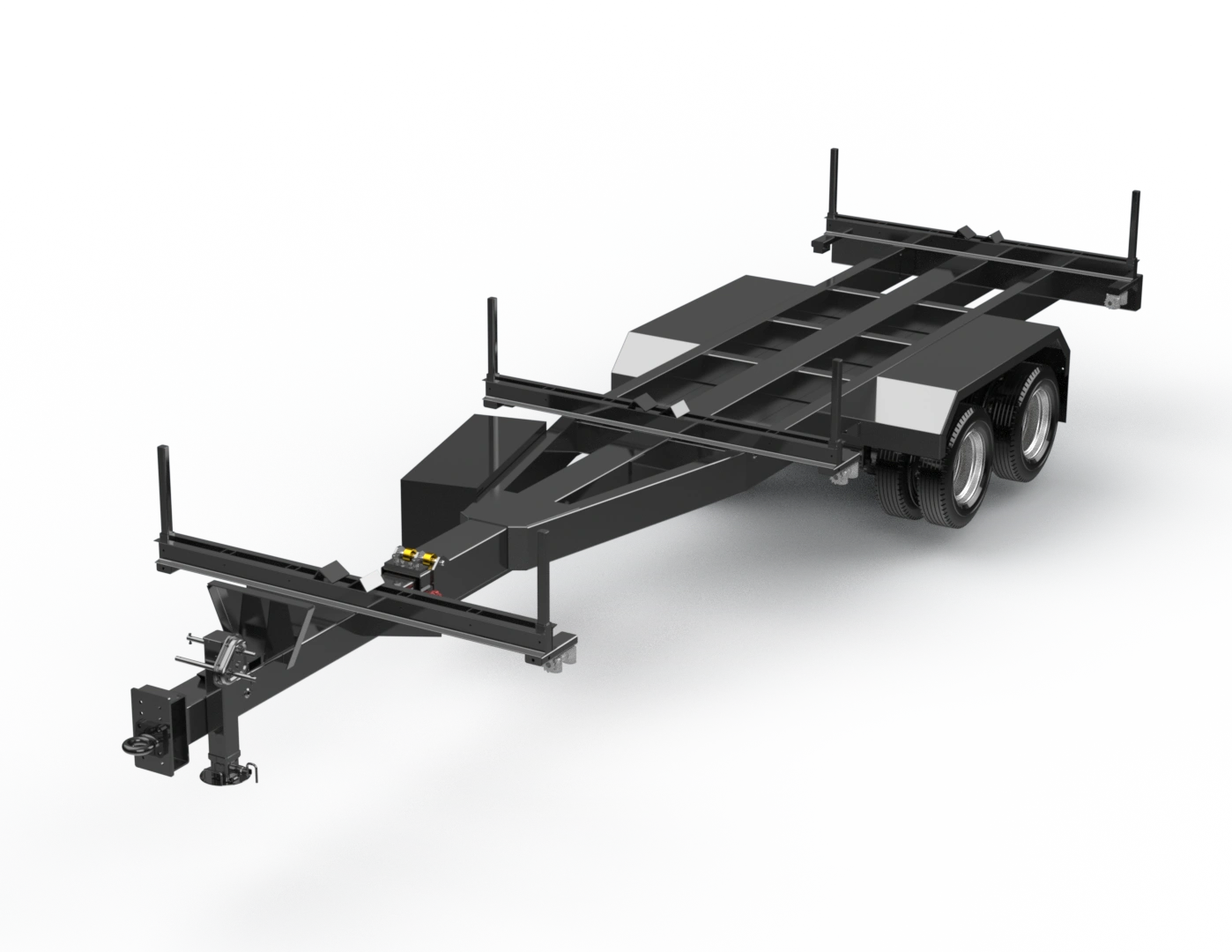 White's Welding.com - Pole Trailer, 24K Pole Trailer